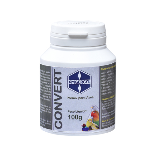 Terra Dos P ssaros Convert 100g Terra Dos P ssaros Convert 100g